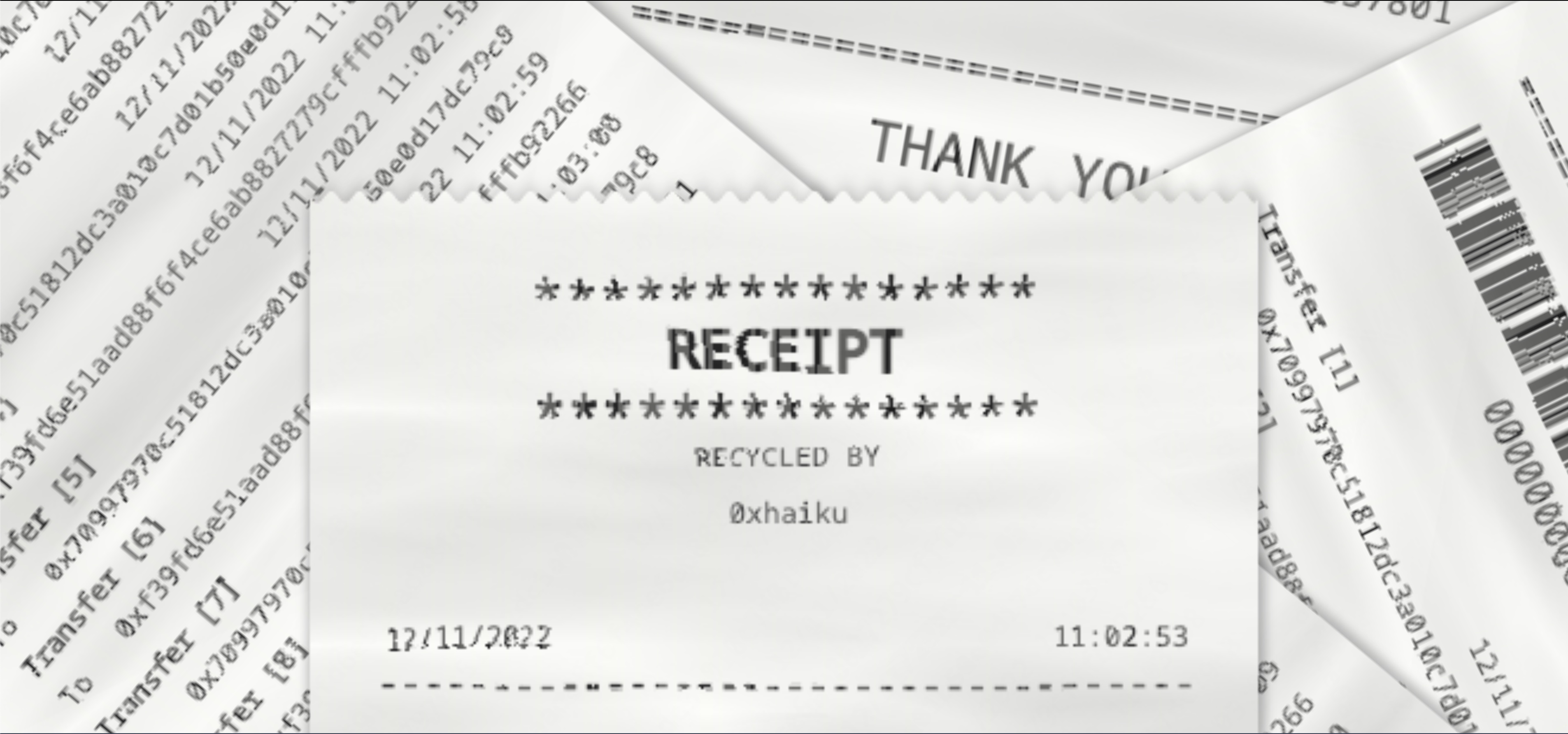 Receipt by 0xhaiku